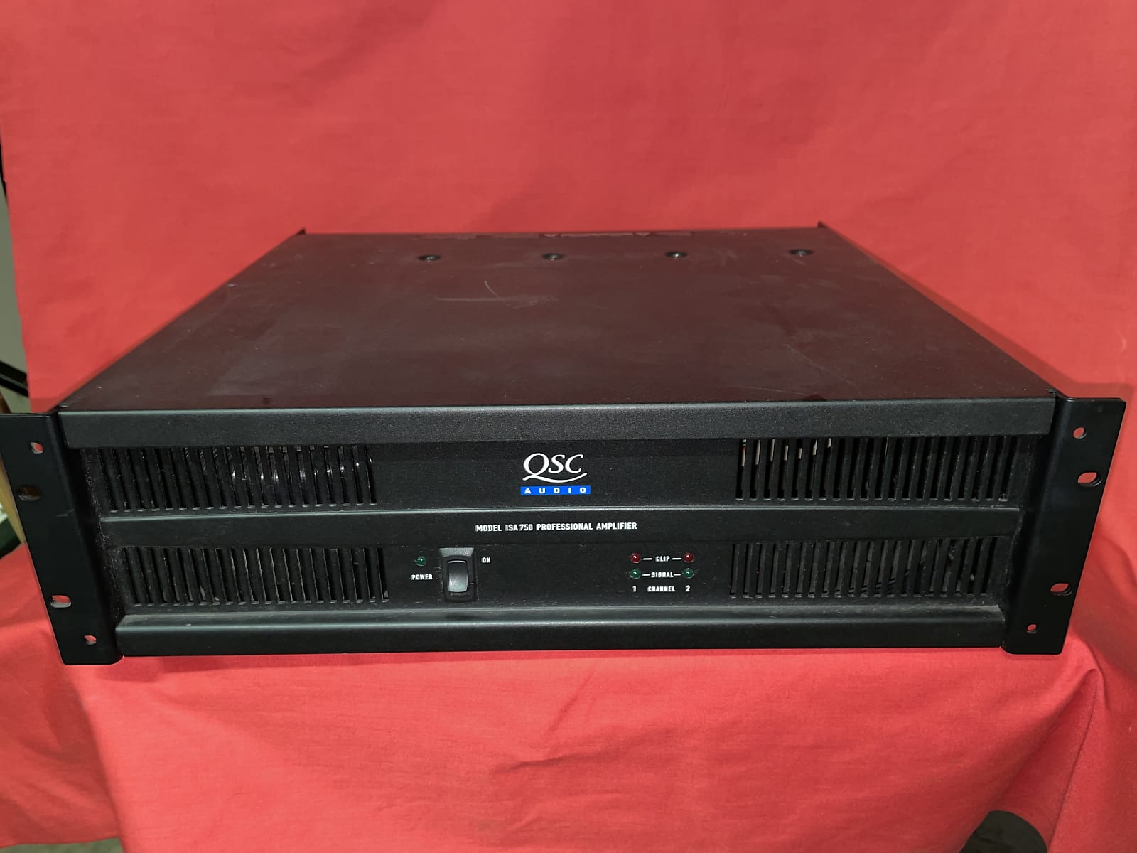QSC ISA750 2-Channel Cinema Installation Power Amplifier | Reverb