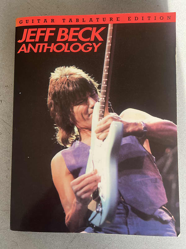 Music Sales America Jeff Beck Anthology Tab Book 1991 | Reverb UK
