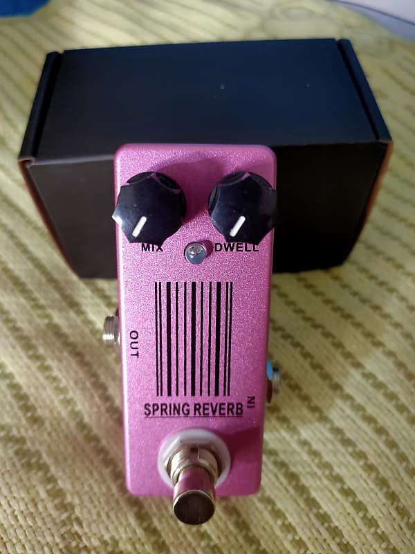 MOSKY Spring Reverb Mini Single Guitar Effect Pedal True | Reverb UK