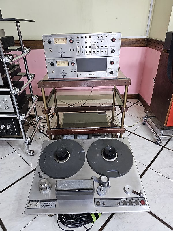 Ampex MR-70 Reel to Reel With Its Two Electronics Adjusted | Reverb