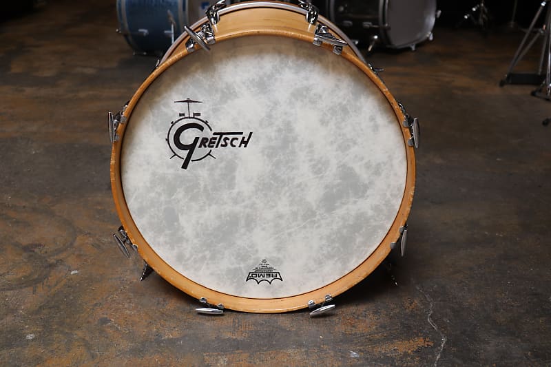 Gretsch Round Badge 14x20" Bass Kick Drum Vintage 1960's | Reverb