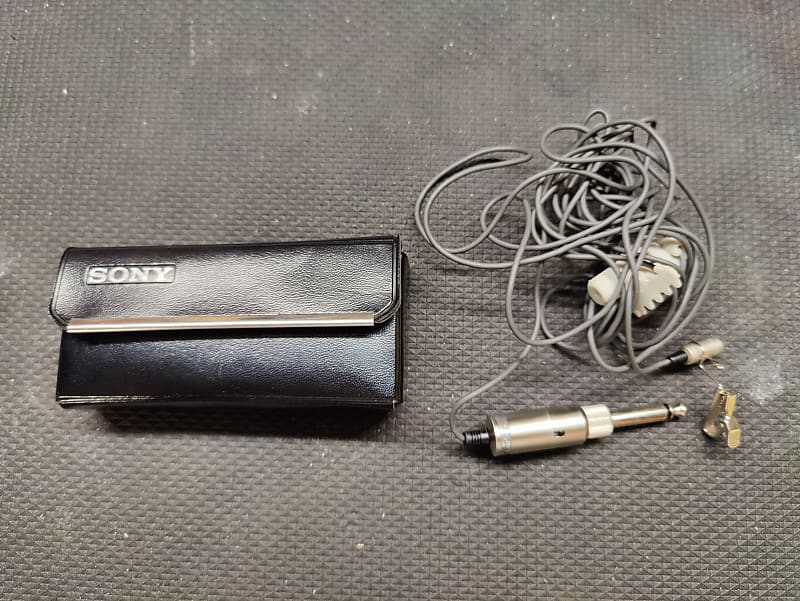 Sony ECM-150T 1970s Silver | Reverb