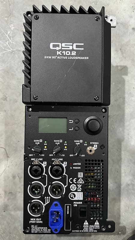 QSC K10.2 module Peak: 1800 W (LF), 225 W (HF) Fully Working | Reverb
