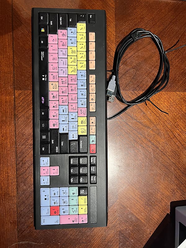 logickeyboard Astra for PC. Keyboard with Avid Protools Pro | Reverb