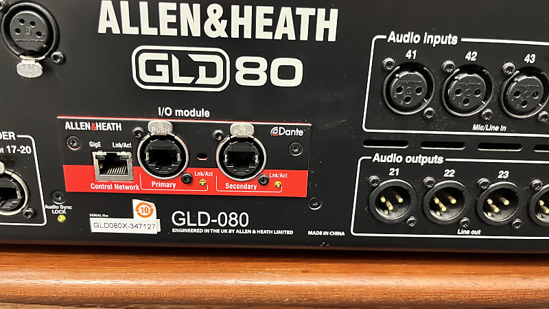 Allen & Heath GLD-80 Mixer with Dante Card | Reverb