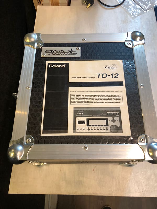 Swan Flight Case for Roland TD-12 module | Reverb