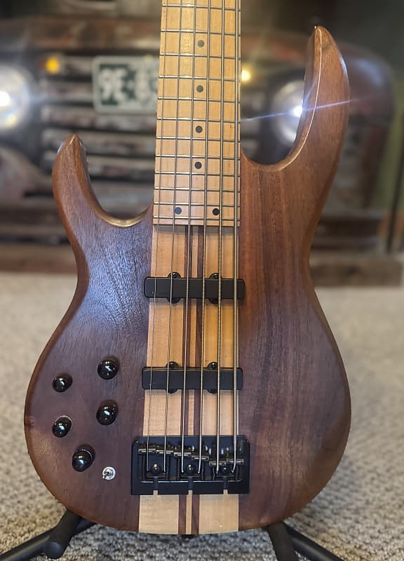 Carvin 6-String Bass LB76KL 1998 - Tung Oil | Reverb