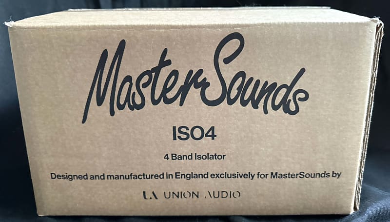 MasterSounds ISO4 4-Band EQ Isolator - Dark Gray | Reverb