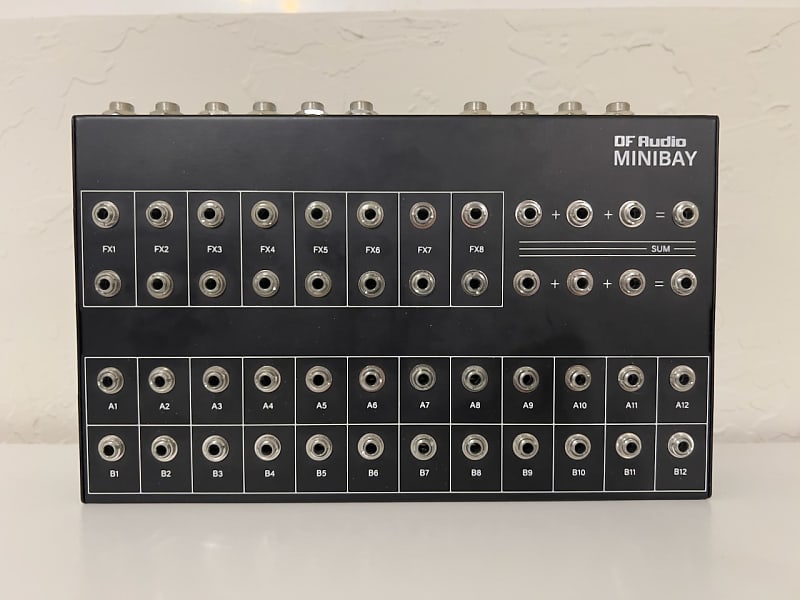 DF Audio Minibay 40-Point Desktop Patchbay | Reverb