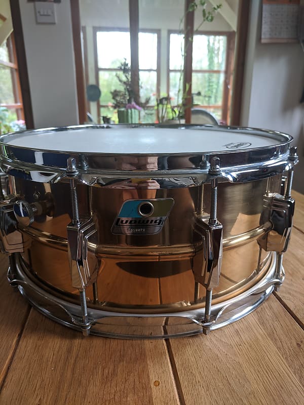 Ludwig Bronze Supraphonic Snare Drum 1980s | Reverb UK
