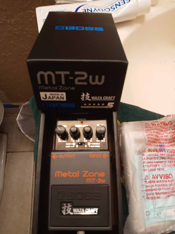 Boss Metal-Zone M.T. 2-W Waza-Craft 2023 - Black/Orange | Reverb