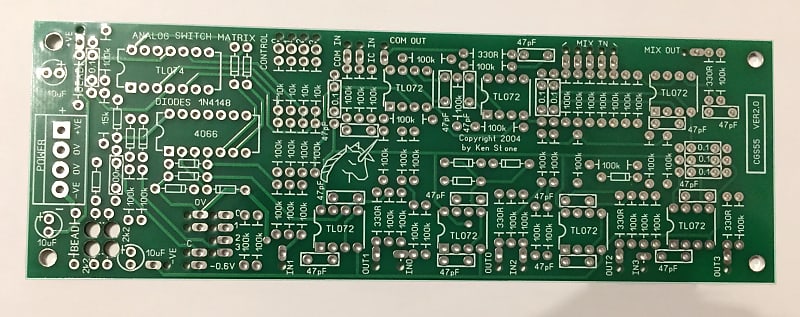 CGS55 Analog Switch Matrix PCB | Reverb