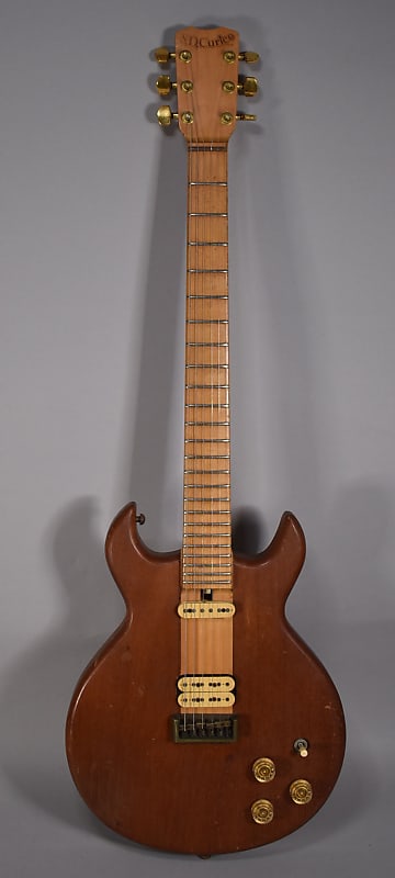 1977 S.D Curlee USA Standard Double Cutaway Natural | Reverb UK