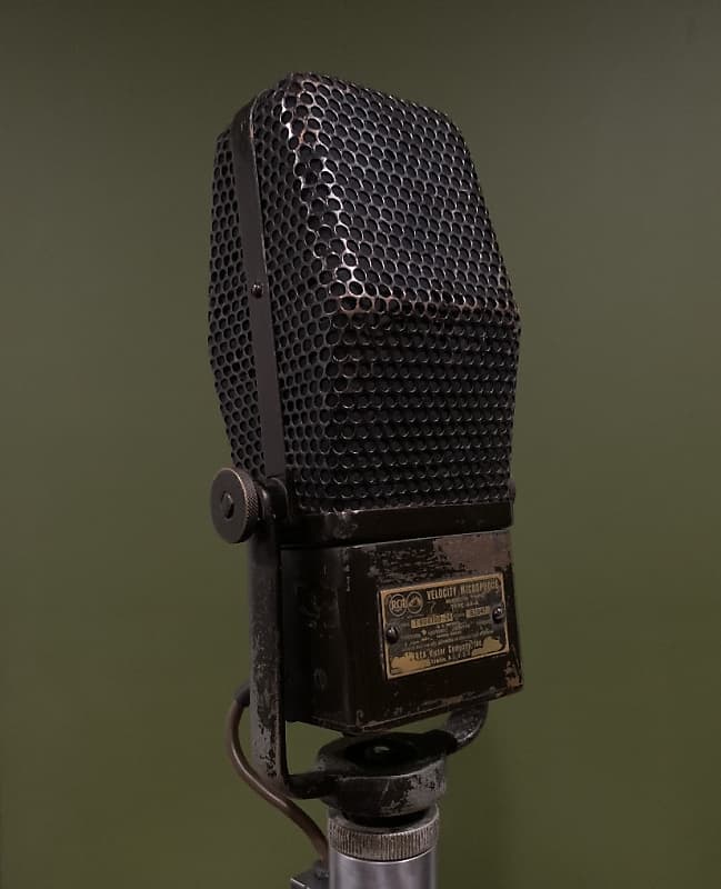 1930s RCA Type 44-A velocity vintage ribbon microphone | Reverb Canada