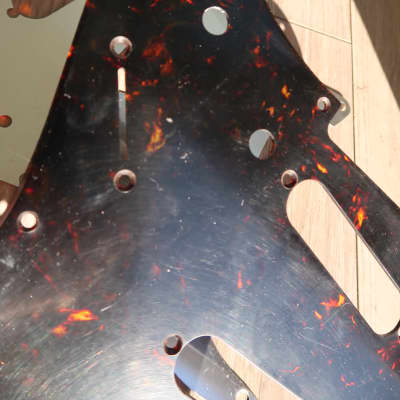 Fender Stratocaster Pickguard '54 - '58 Tortoise / Nitrate | Reverb