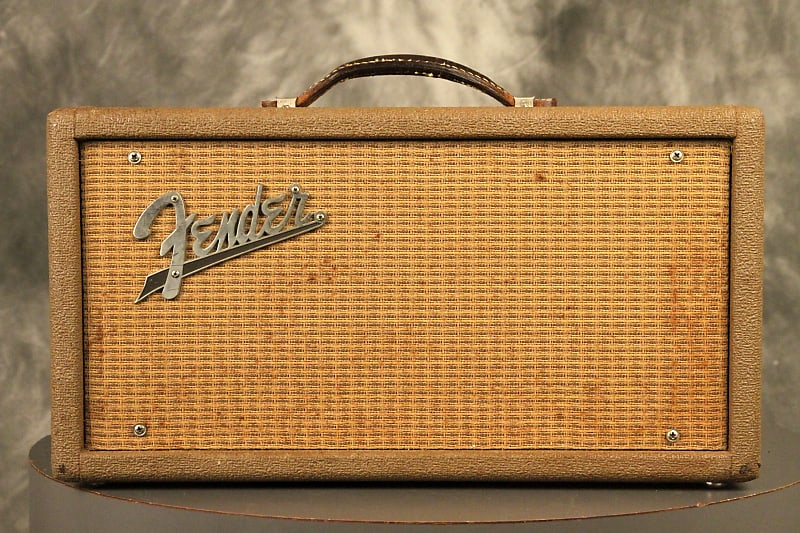 original 1961 Fender tube Reverb Unit 6GRV Brown | Reverb Australia