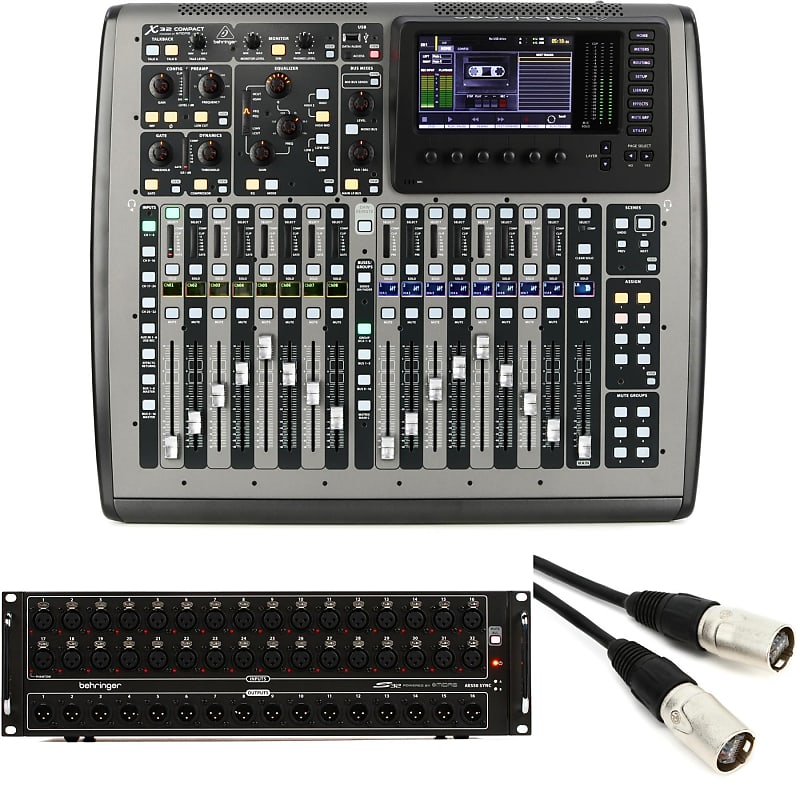 Behringer X32 Compact Mixer with S32 Stage Box | Reverb