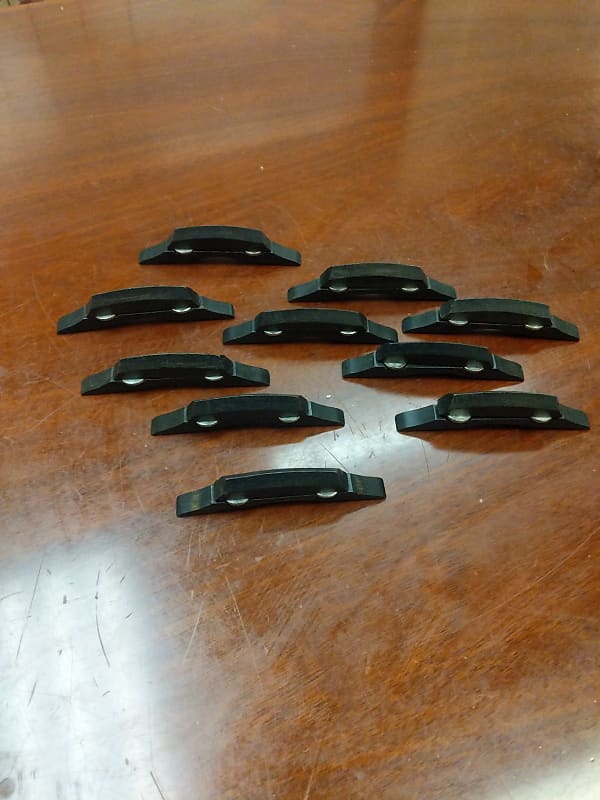 Grover GB-1992 Ebony 2-Piece Arch-top Mandolin Bridge | Reverb