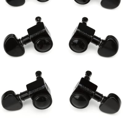 Grover 406C Mini Locking Rotomatic Tuners - 3+3 Chrome | Reverb