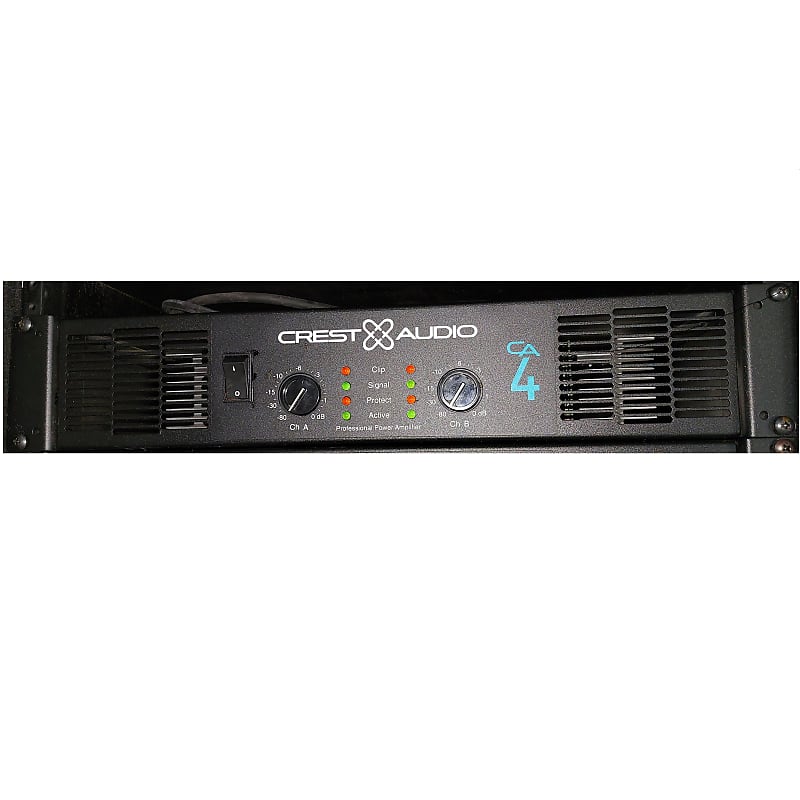 Crest Audio CA4 1000-Watt Power Amplifier | Reverb