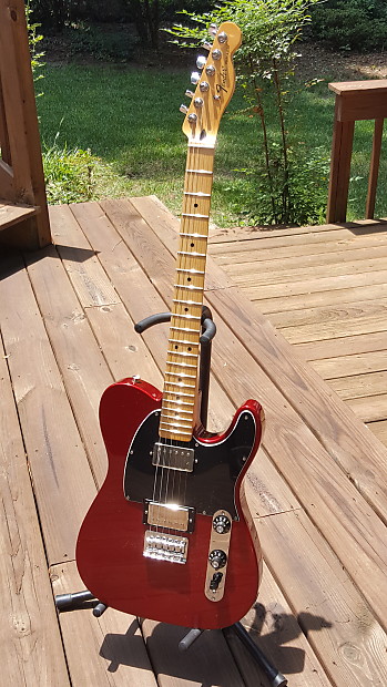 Fender Telecaster HH Candy Apple Red | Reverb