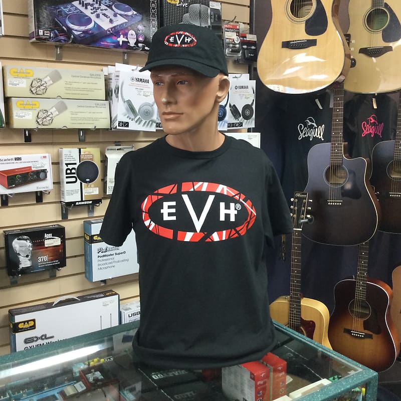 EVH Tee Logo Medium Black | Reverb