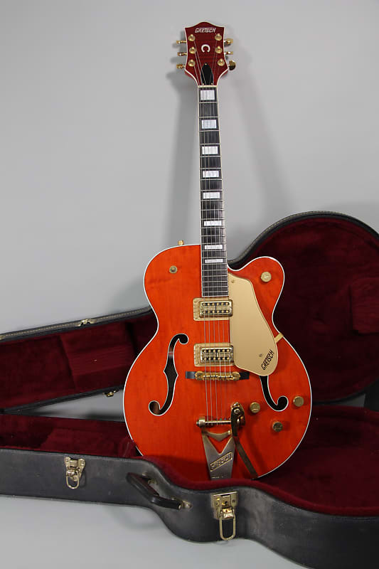 1995 Gretsch 6120 Nashville Orange w/OHSC | Reverb