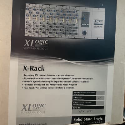 Solid State Logic X-Rack Summing Version + EQ + Compressor | Reverb