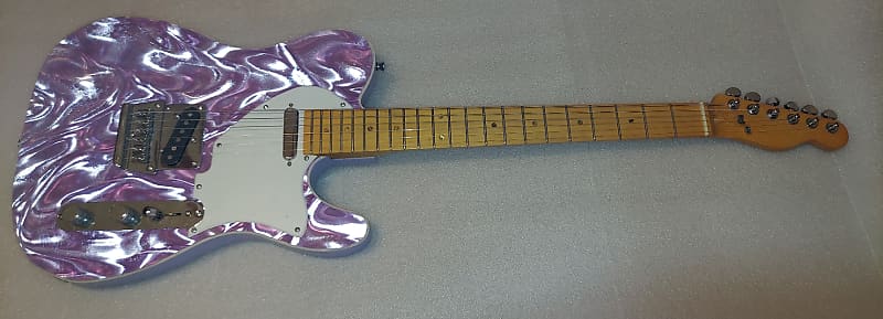 Custom Built Guitar Abnormal Series Psychedelic Telecaster | Reverb