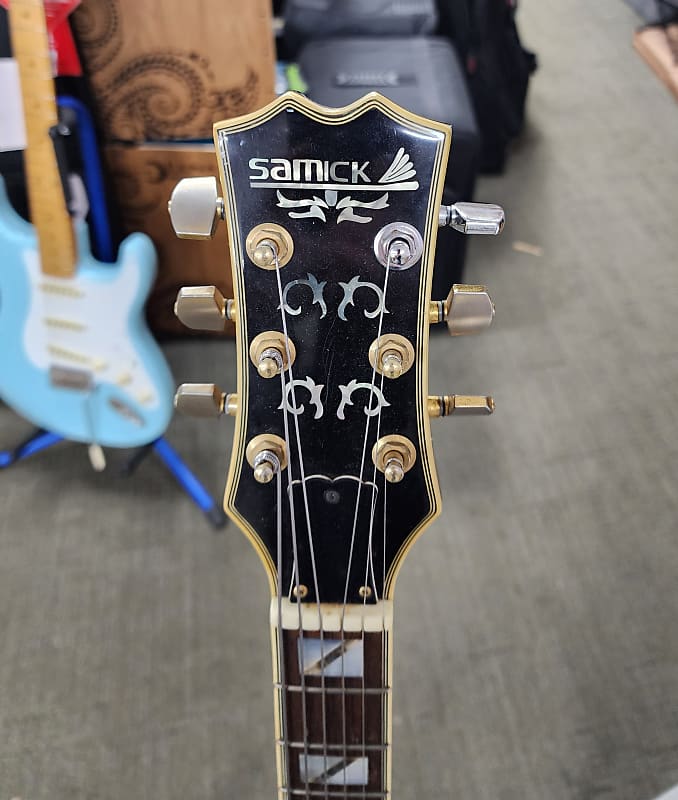 1994 Samick HF 650 Archtop Sunburst | Reverb