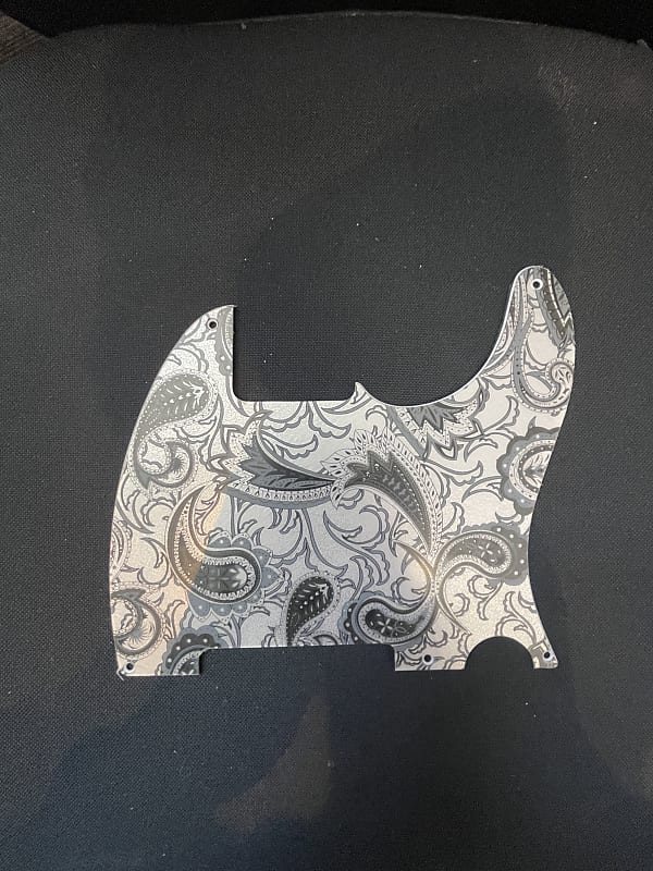 Unbranded Fender Esquire Telecaster Pickguard 2010s - Black | Reverb