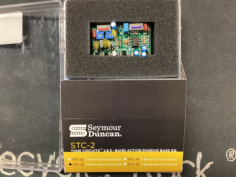 Seymour Duncan STC-2P Active Bass Preamp | Reverb