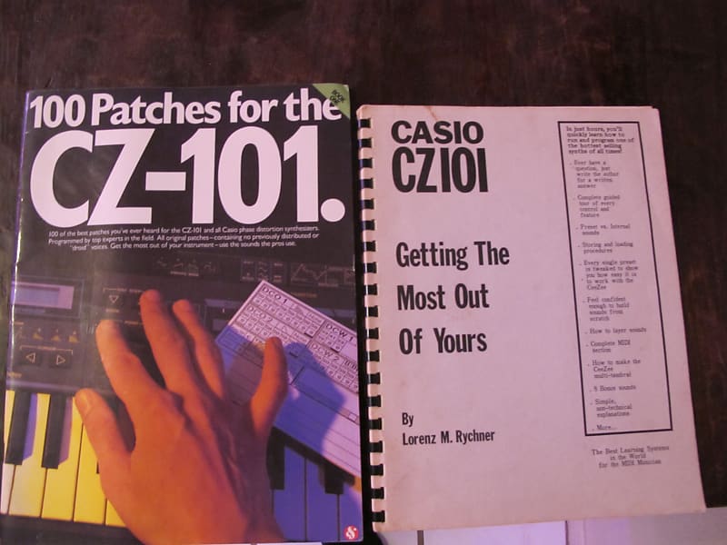 Book CZ101 Mid 80's | Reverb