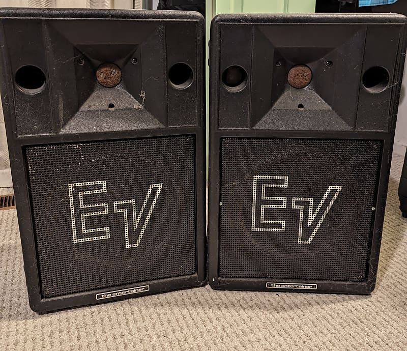 Electro-Voice Speakers with Amp/mixer | Reverb
