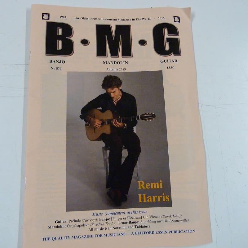 magazine B-M-G Banjo Mandolin Guitar, Autumn 2015, Remi | Reverb