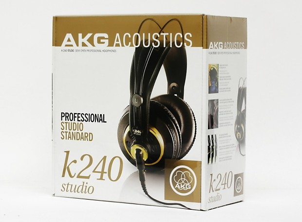 AKG K240 Studio Industry Standard Headphones 885038026730 | Reverb