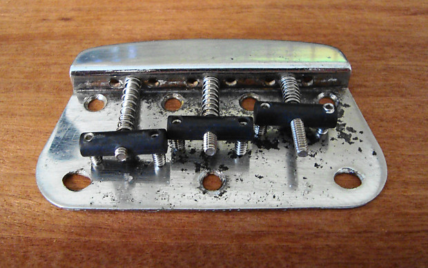 Original Fender Musicmaster/Duo Sonic Bridge 1966 | Reverb