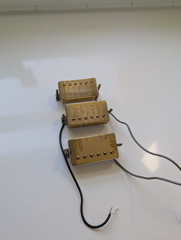 Greco "Screamin 1982" Pickups 1985 - Set of 3 - Gold | Reverb