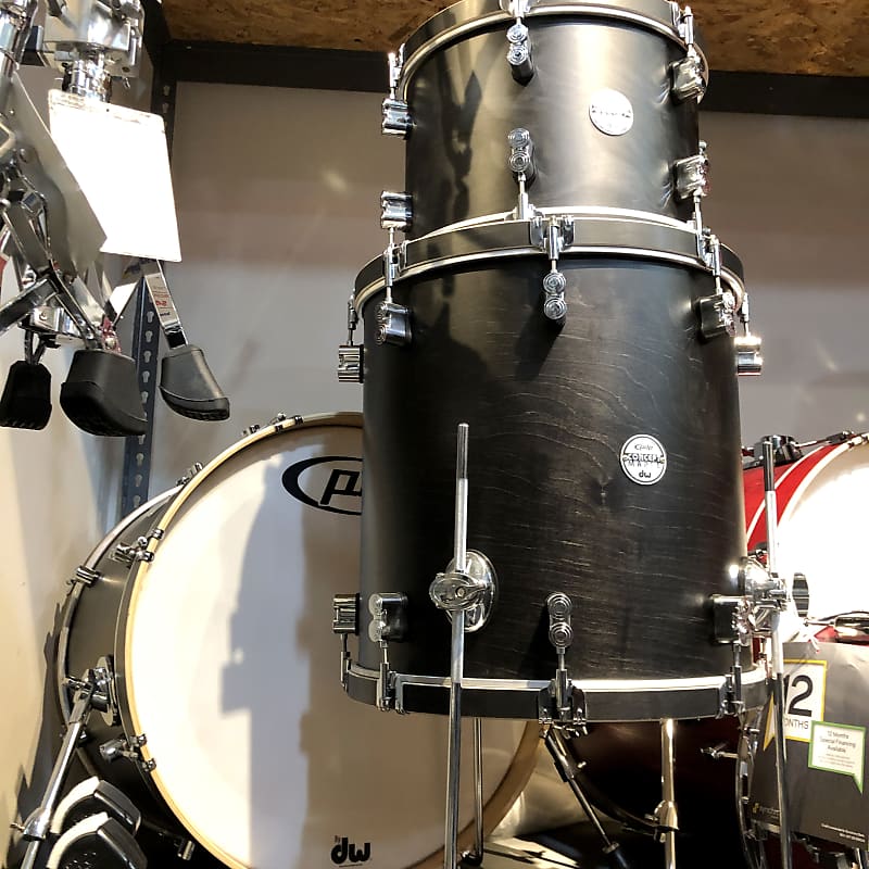 Used PDP Concept Maple 3-Piece Shell Kit in Ebony Stain 22" | Reverb