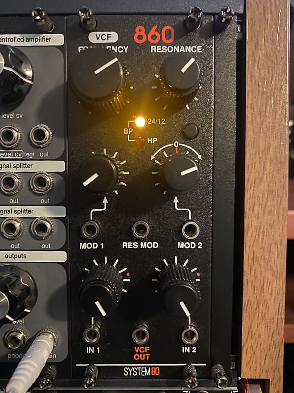 System80 860 VCF Multi-Mode Filter | Reverb