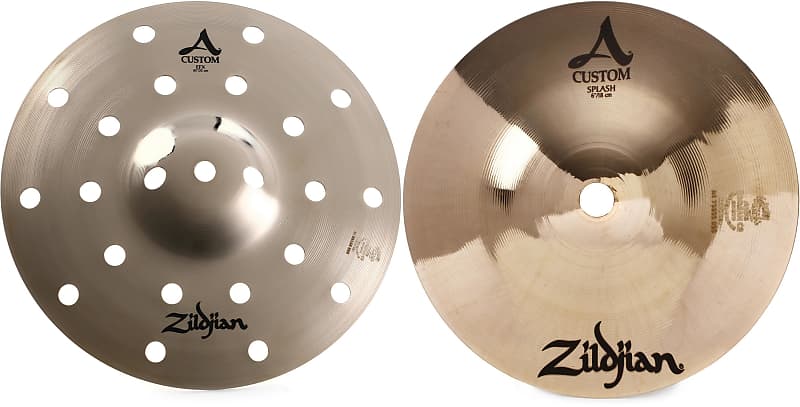 Zildjian 6 inch A Custom Splash Cymbal Bundle with Zildjian | Reverb
