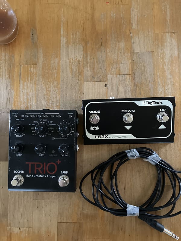 DigiTech TRIO Plus Band Creator + FS3X pedal | Reverb