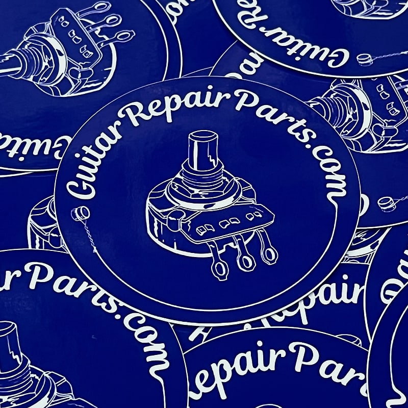 Potentiometer Logo Vinyl Sticker 3x3 Reverb