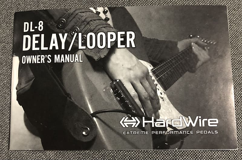 Digitech DL-8 Delay Looper manual | Reverb