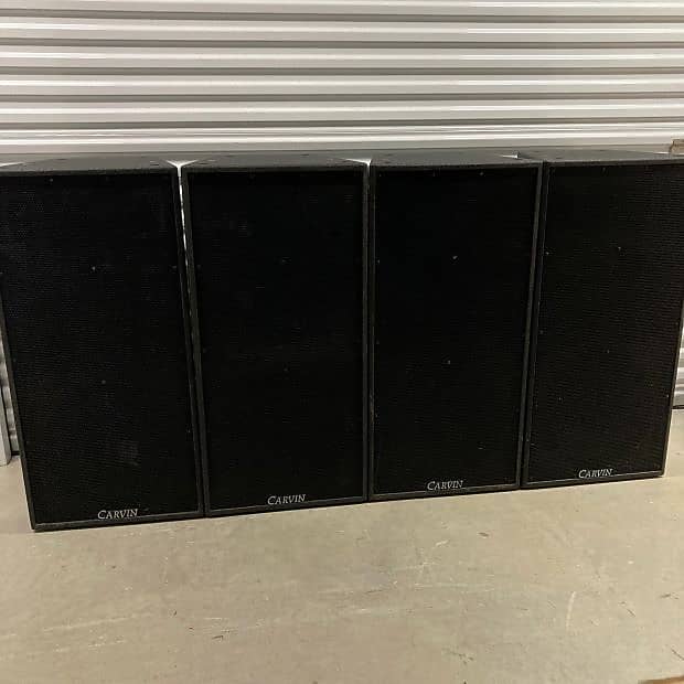 4 - Carvin Pro Audio TRx-153 PA Speakers - DuraTex Coating | Reverb