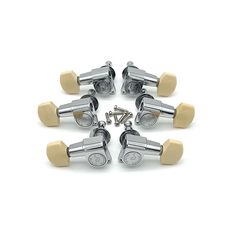 Peavey Wolfgang EVH Schaller M6 Mini Tuners with Ivory | Reverb