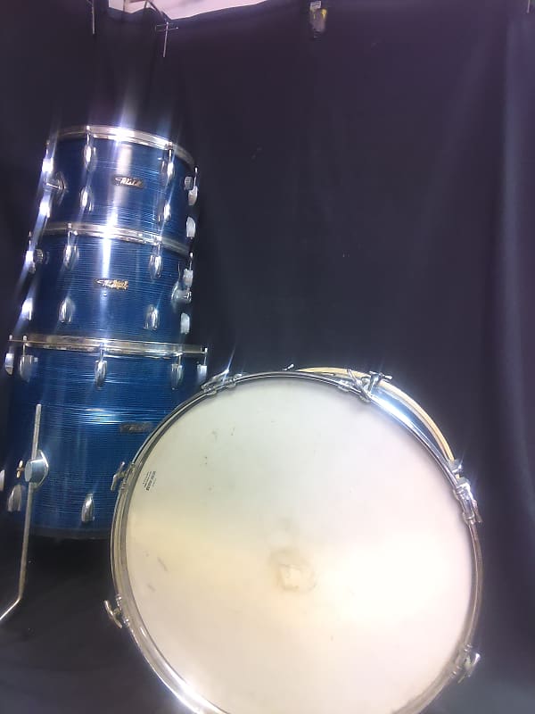 Whitehall 4 Piece Drum Set - Blue | Reverb