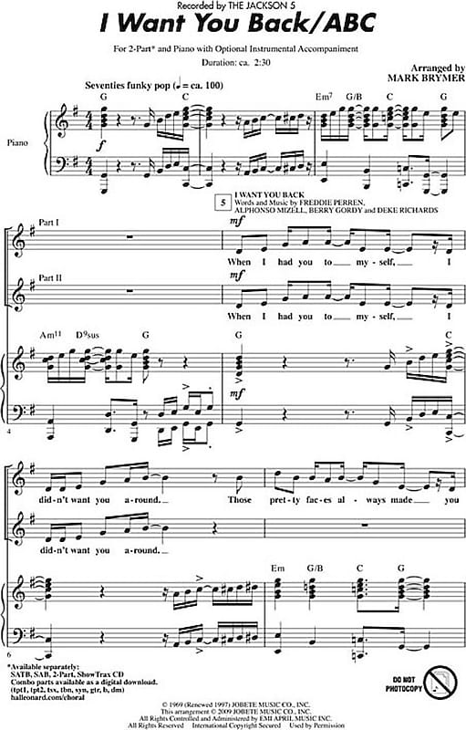 I Want You Back/ABC | Reverb