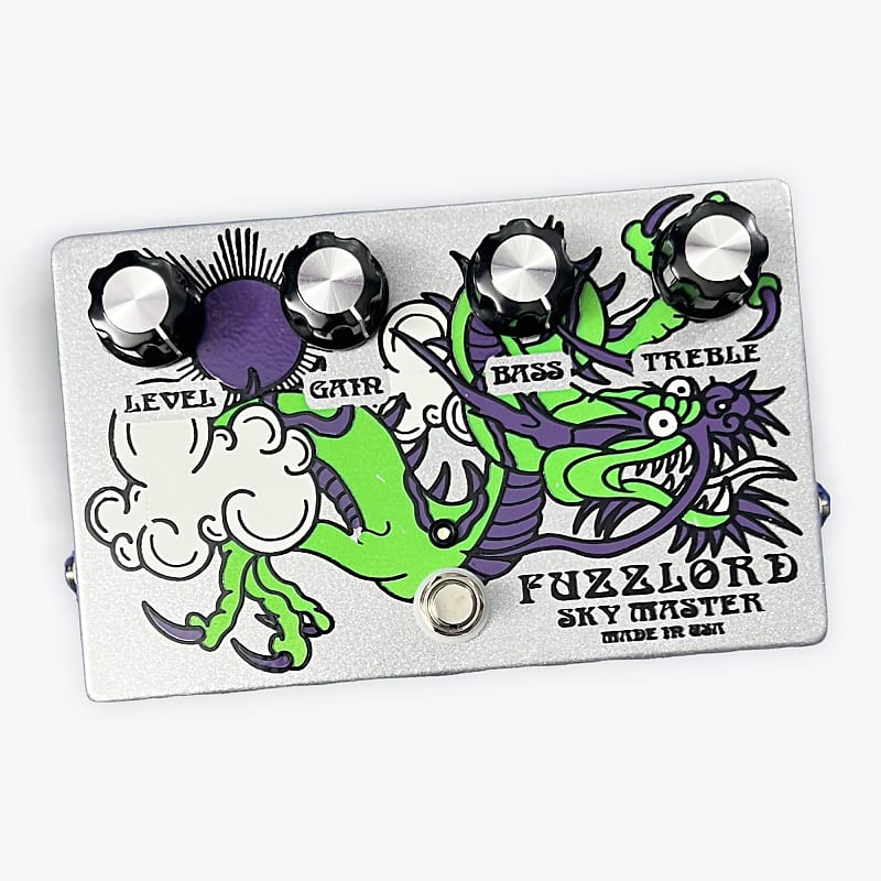 FuzzLord Effects Sky Master 2019 - Silver | Reverb