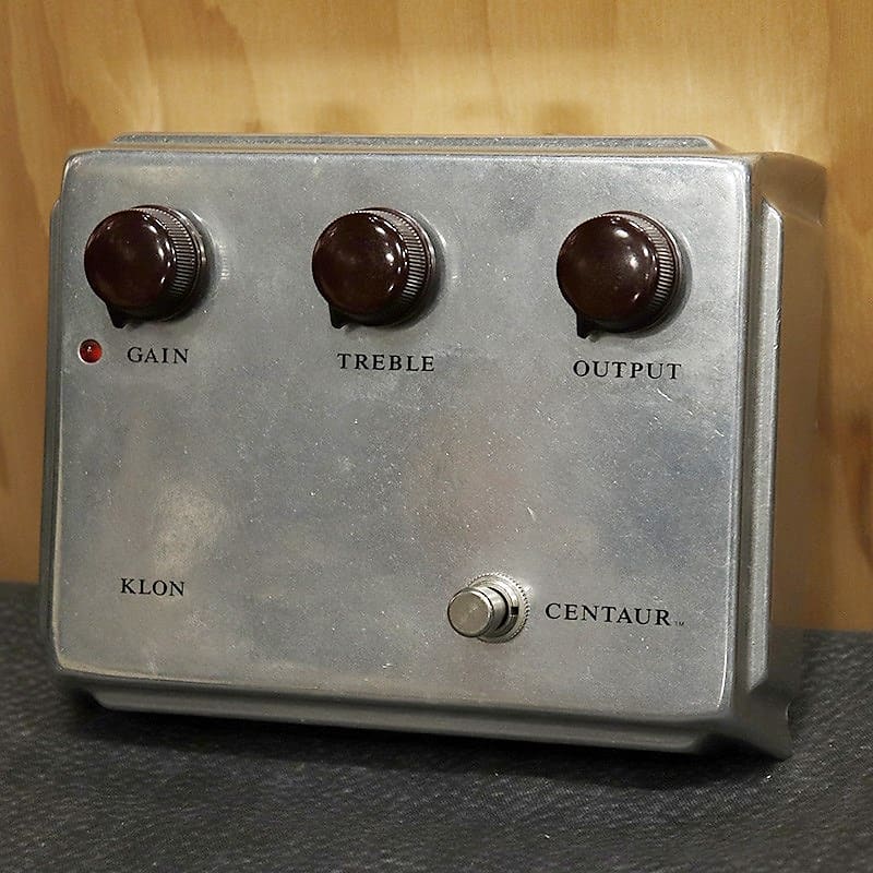KLON [USED] Centaur Professional Overdrive Silver No Picture | Reverb